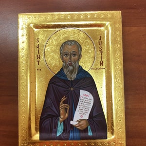 Saint Justin the Philosopher - Etsy