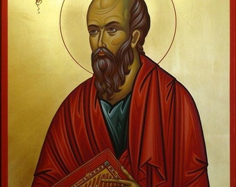 Saint Paul HAND PAINTED Byzantine Icon | Etsy