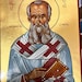 HAND PAINTED Byzantine Icon of Saint Athanasios the Great - Etsy