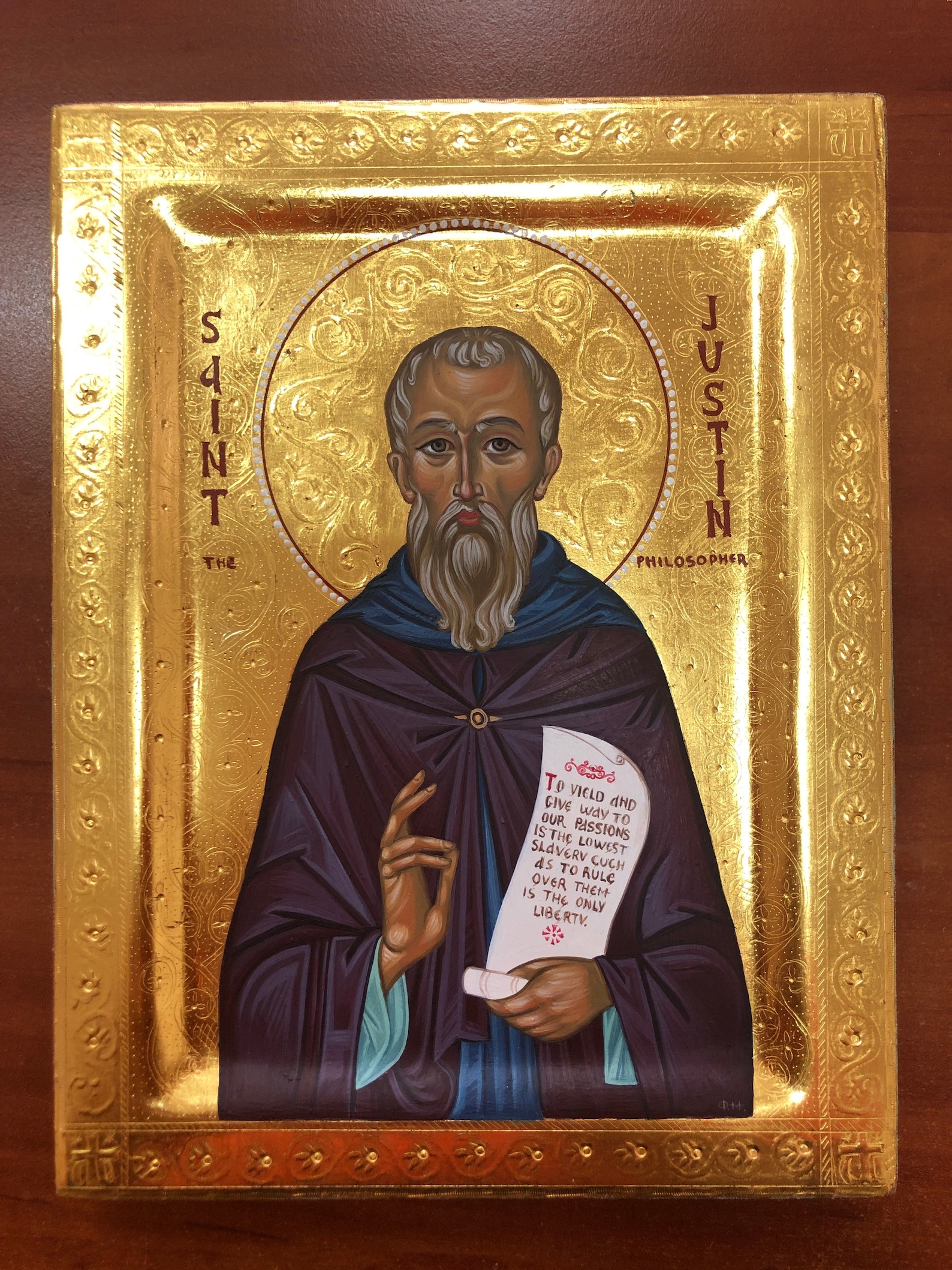 Saint Justin the Philosopher - Etsy