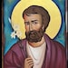 Saint Joseph Hand Painted Icon - Etsy