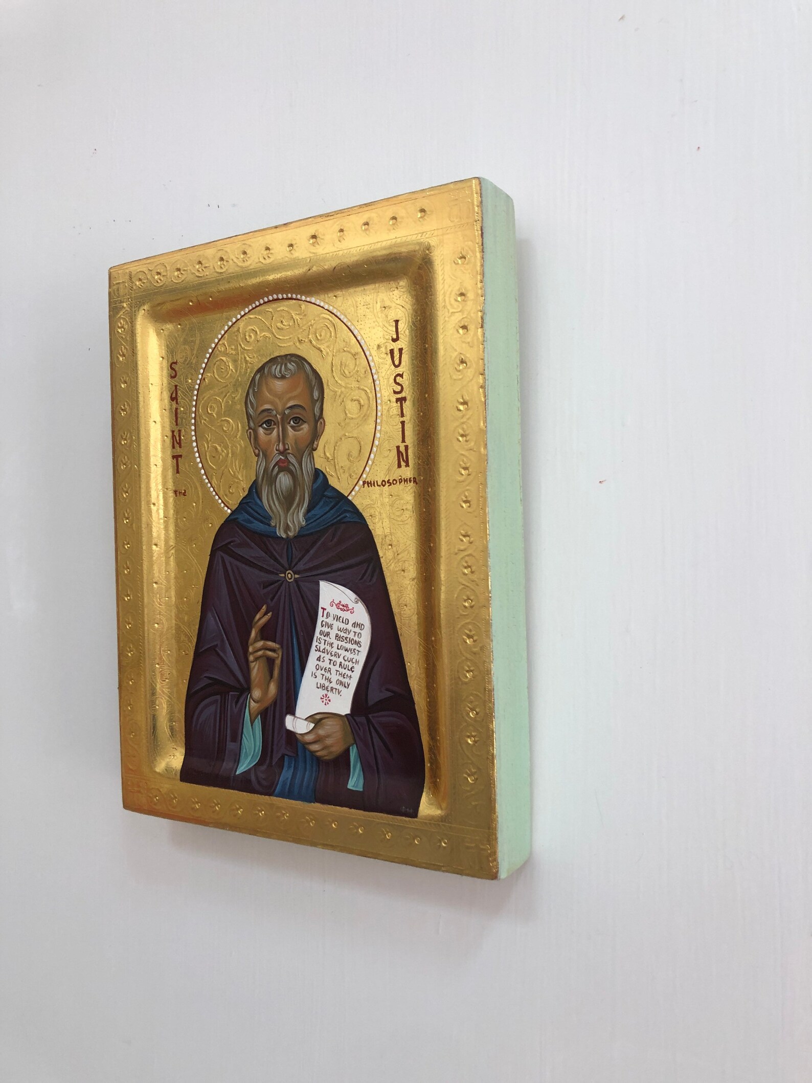 Saint Justin the Philosopher - Etsy