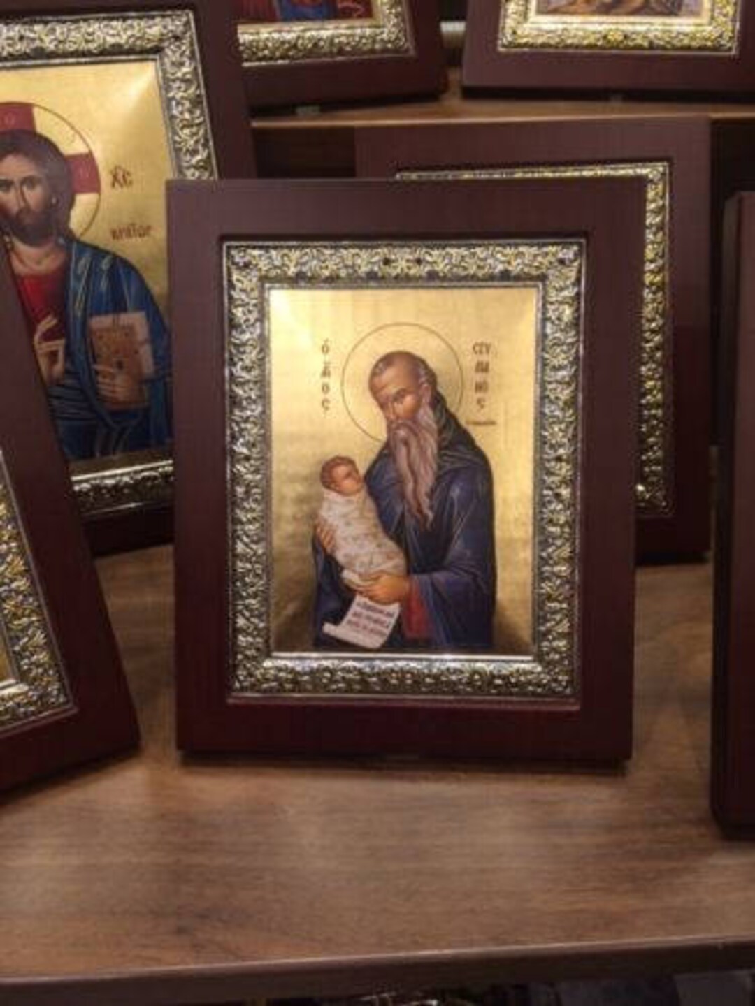 Saint Stylianos Handmade Byzantine Icon - Etsy