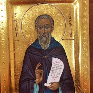 Saint Justin the Philosopher - Etsy