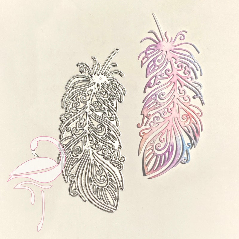 Feather Die Cut - Etsy
