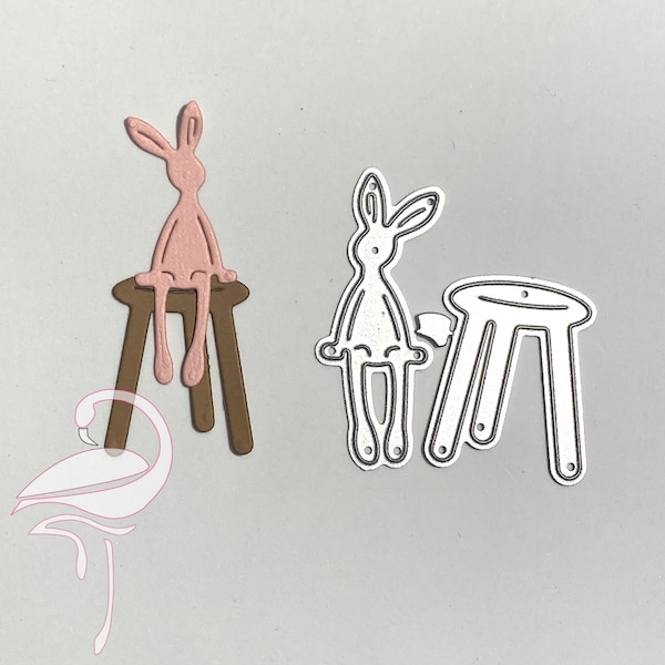 Bunny Die Cut - Etsy