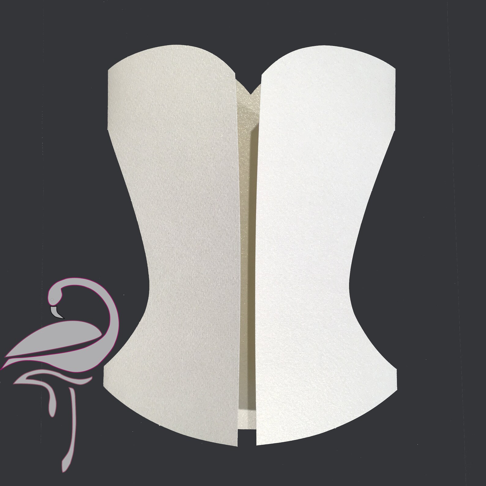 Blank Corset Shaped Card Size 180 X 145mm 180gsm - Etsy