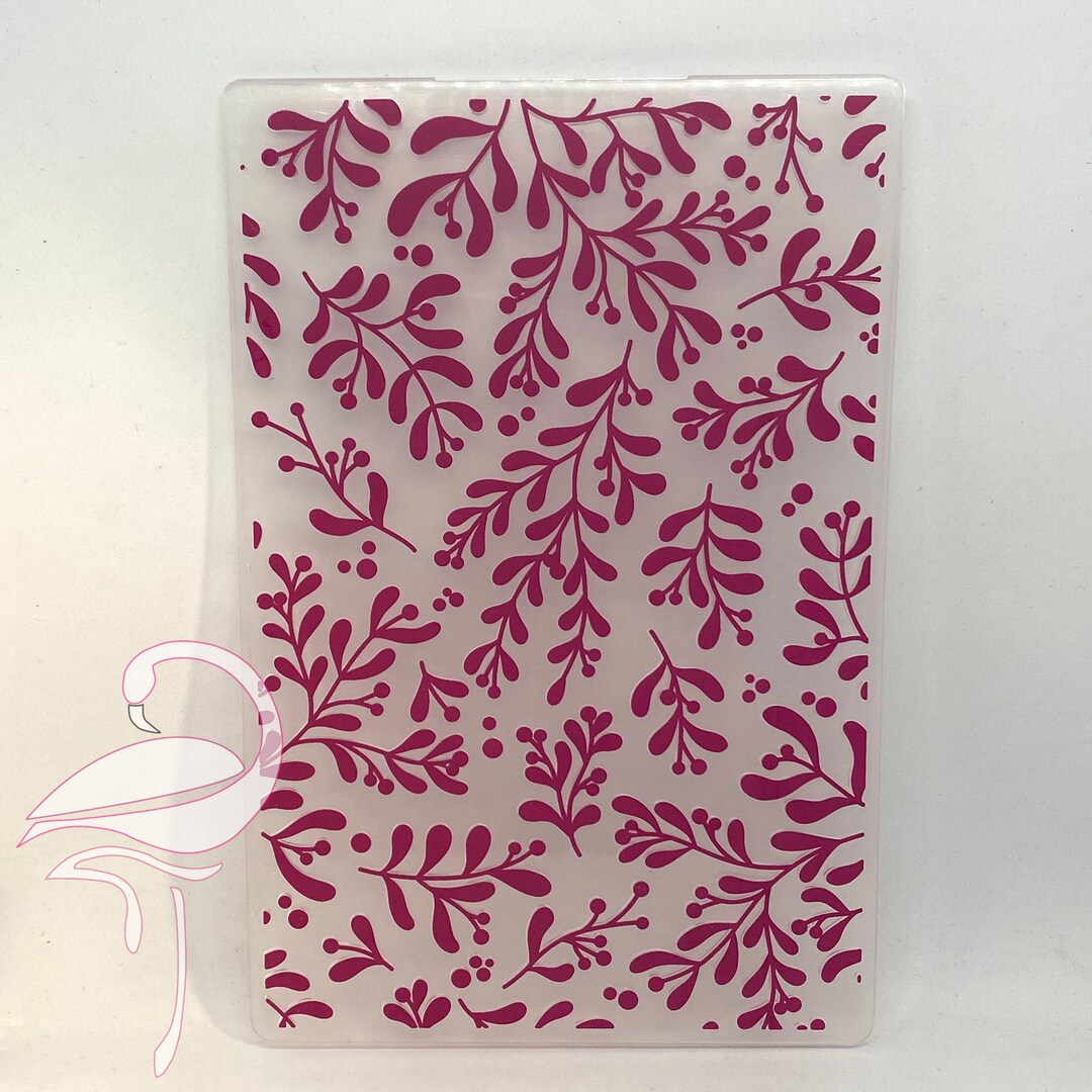 Embossing Folder Leaves - Etsy