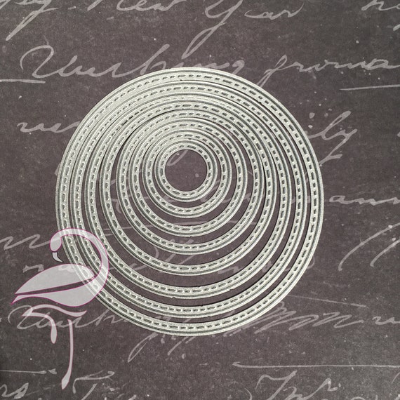 Die Circle Nest X 8 95x95mm - Etsy