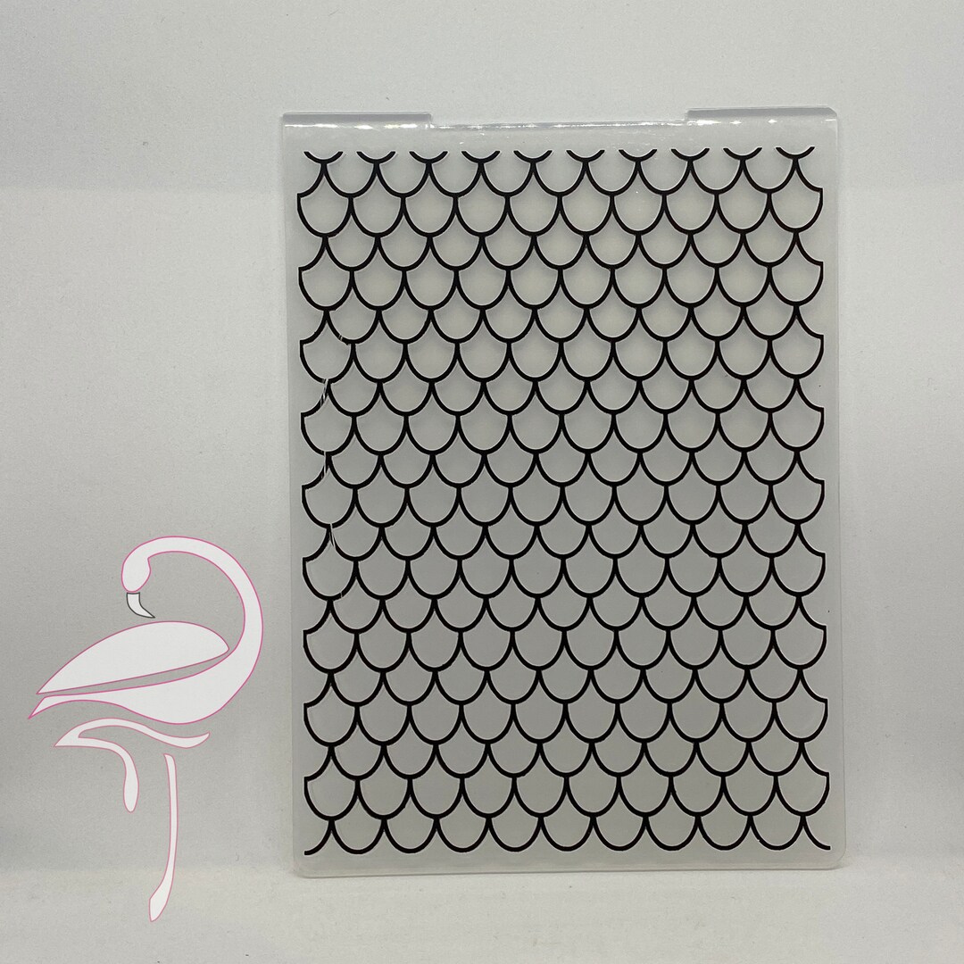 Embossing Folder Fish Scales 105 X 147.5mm - Etsy