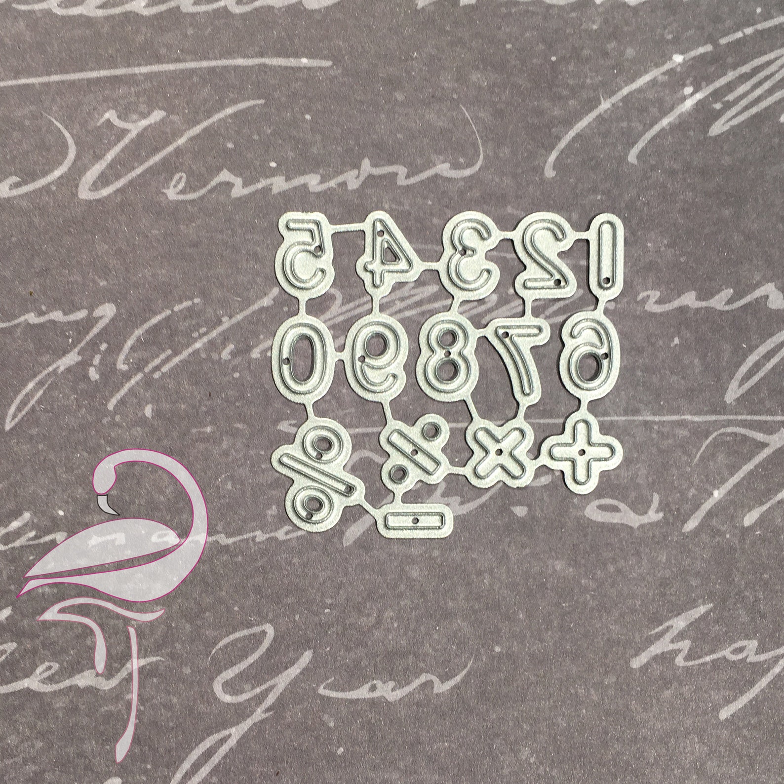 Die Numbers & Symbols Petite 12mm | Etsy