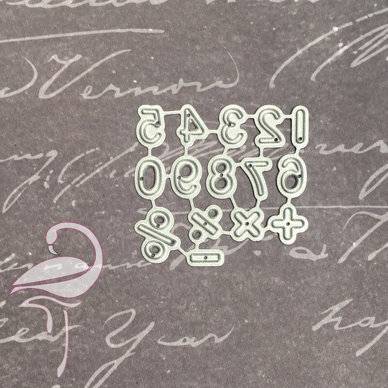 Number Cutting Dies - Etsy