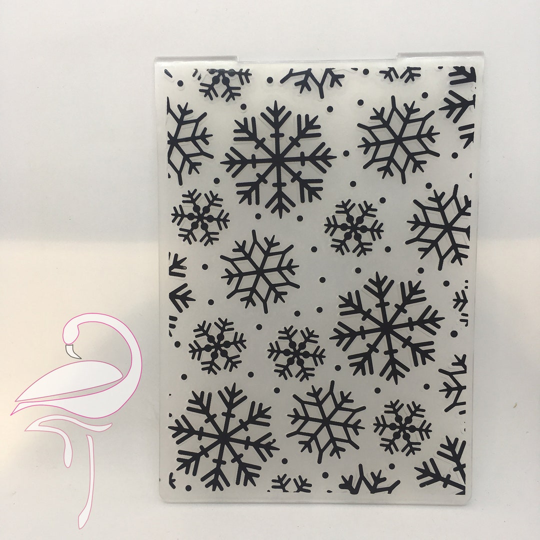 Embossing Folder Snowflakes 105 X 147.5mm - Etsy