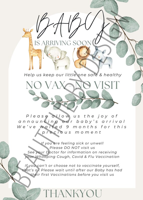 No Shower Card Baby Announcement 20 Heartwarming Ways To Announce Your