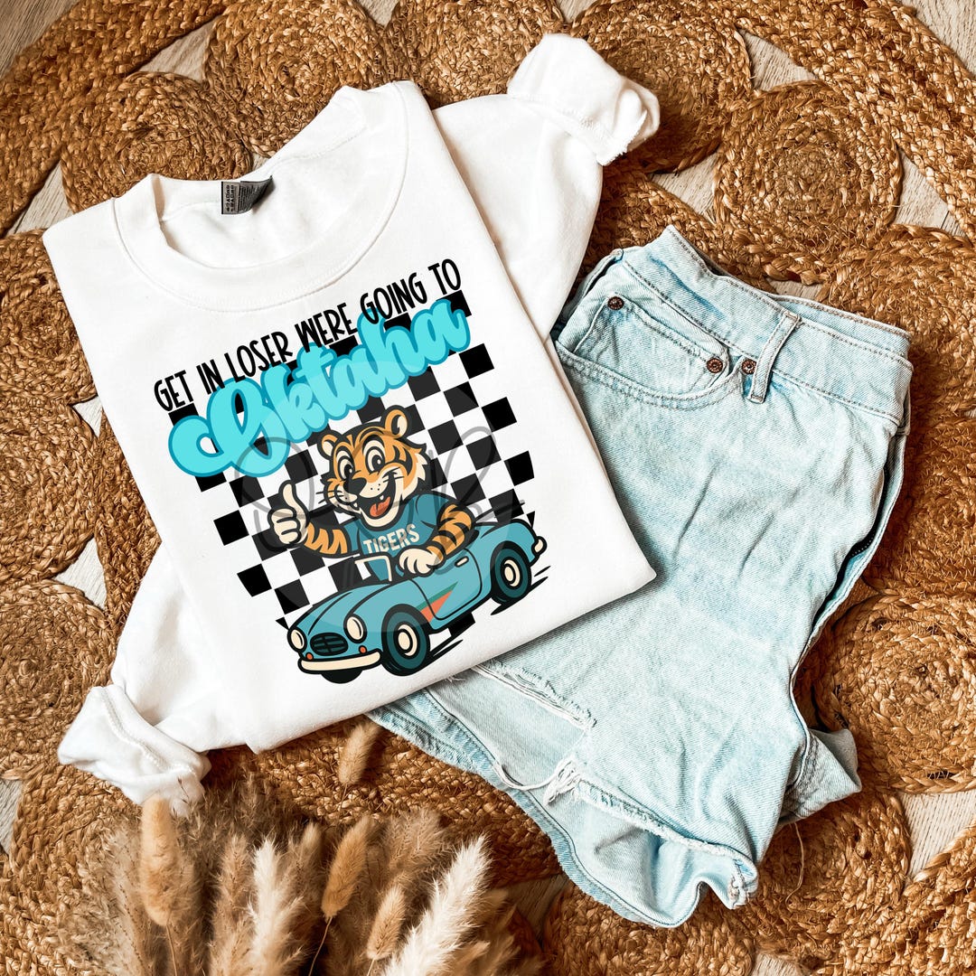 Get in - Oktaha Tigers - Oktaha PNG - Tiger Mascot - Trendy Mascot PNG ...