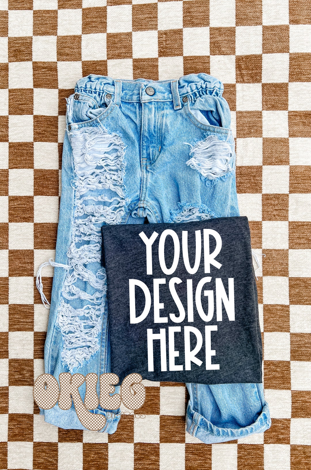 Rabbit Skins/lat/comfort Colors Mock up - Flat Lay - Blank Mock up ...