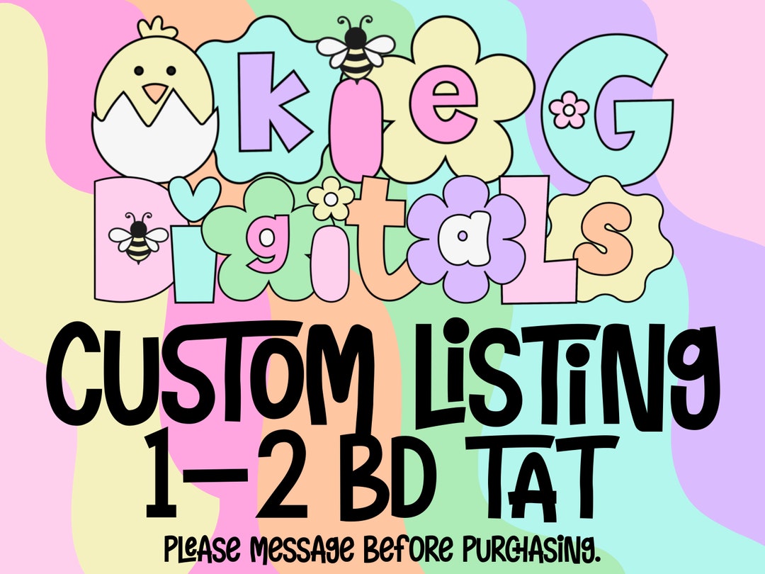 CUSTOM Listing CUSTOM Png CUSTOM Digital - Etsy
