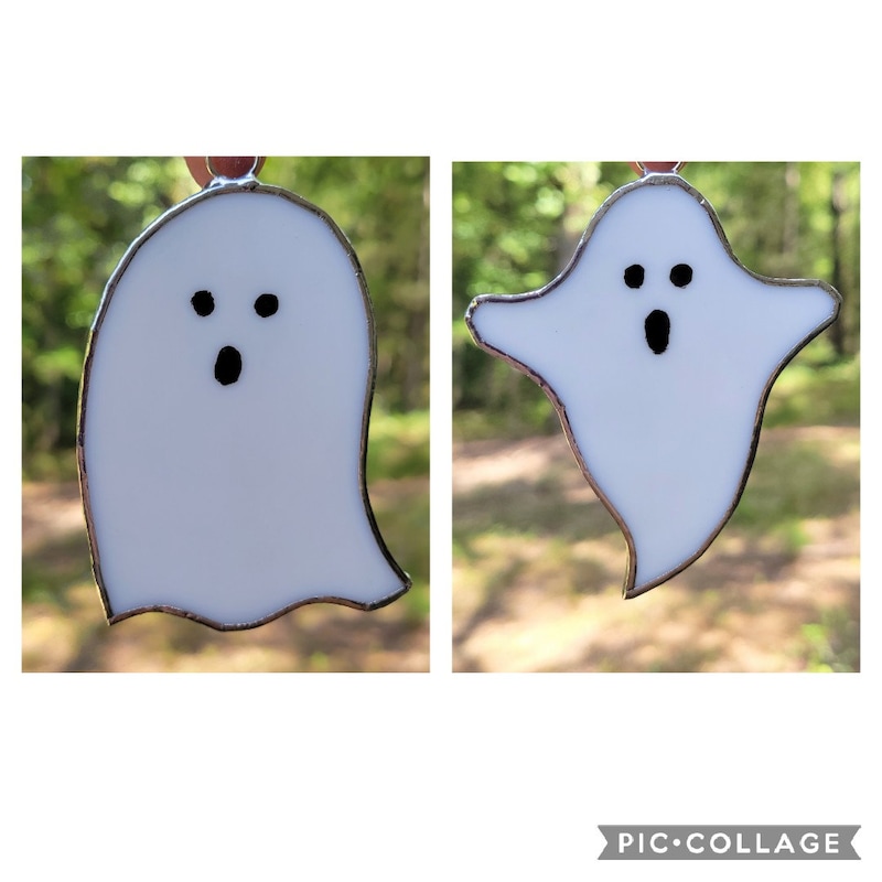 Stained Glass Ghost - Etsy