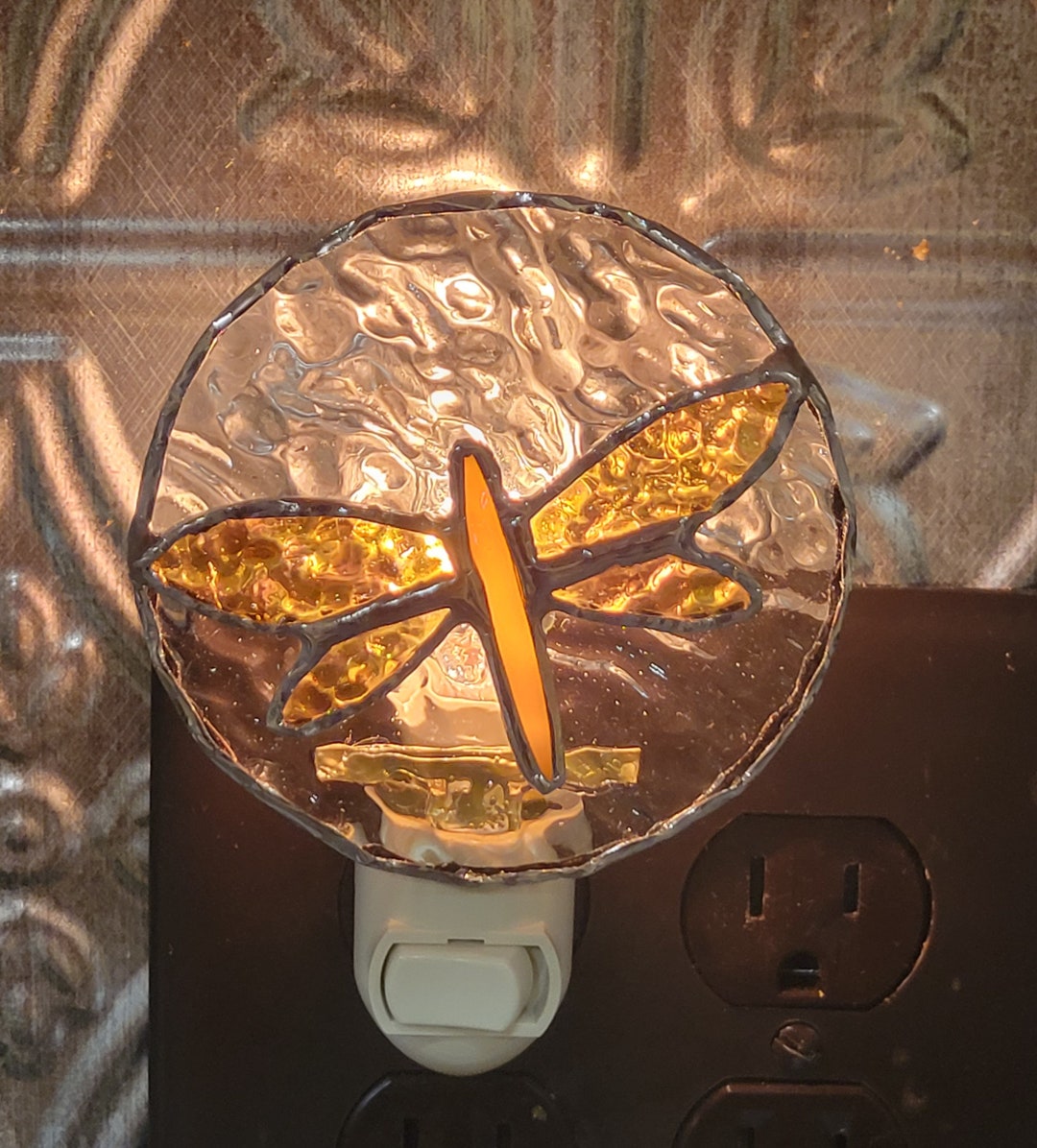 Illuminate Your Nights With the Enchanting Glow of Our Small Stained ...