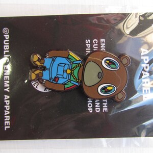 Kanye West Bear Pin Badge - Etsy