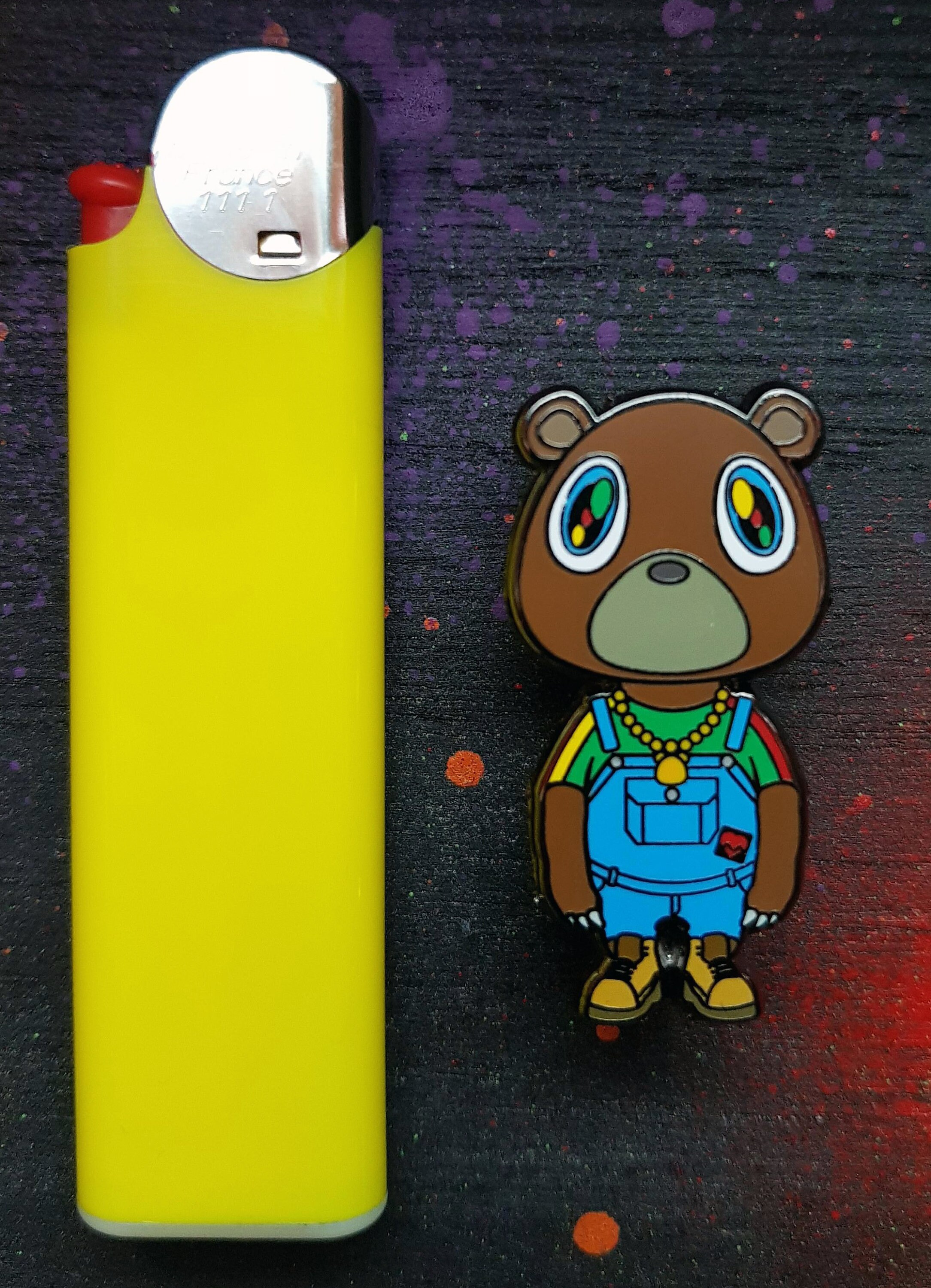 Kanye West Bear Pin Badge - Etsy