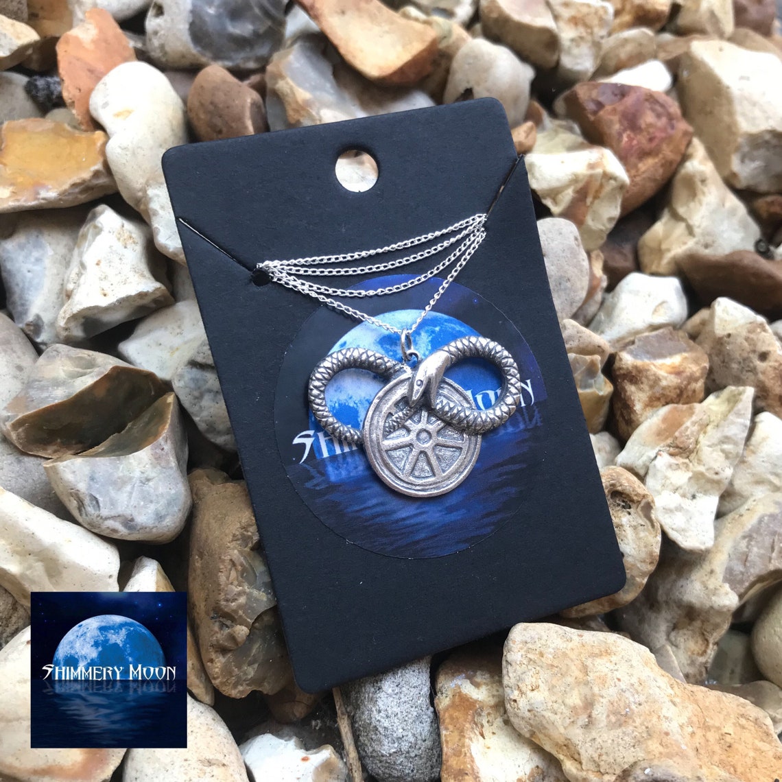 Infinity Serpent- Ouroboros - Wheel of Time Inspired - Sterling Silver ...