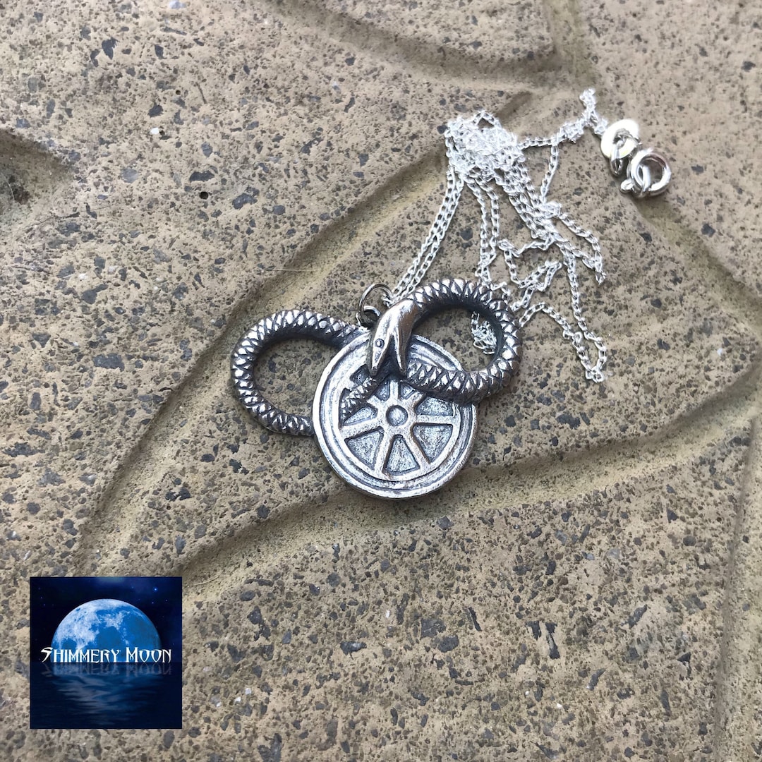 Infinity Serpent- Ouroboros - Wheel of Time Inspired - Sterling Silver ...