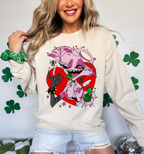 Hazbin Hotel Angel Dust (Devil And Angel) Essential T… - Gem