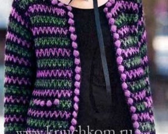 Crochet Chanel Jacket Pattern - Etsy