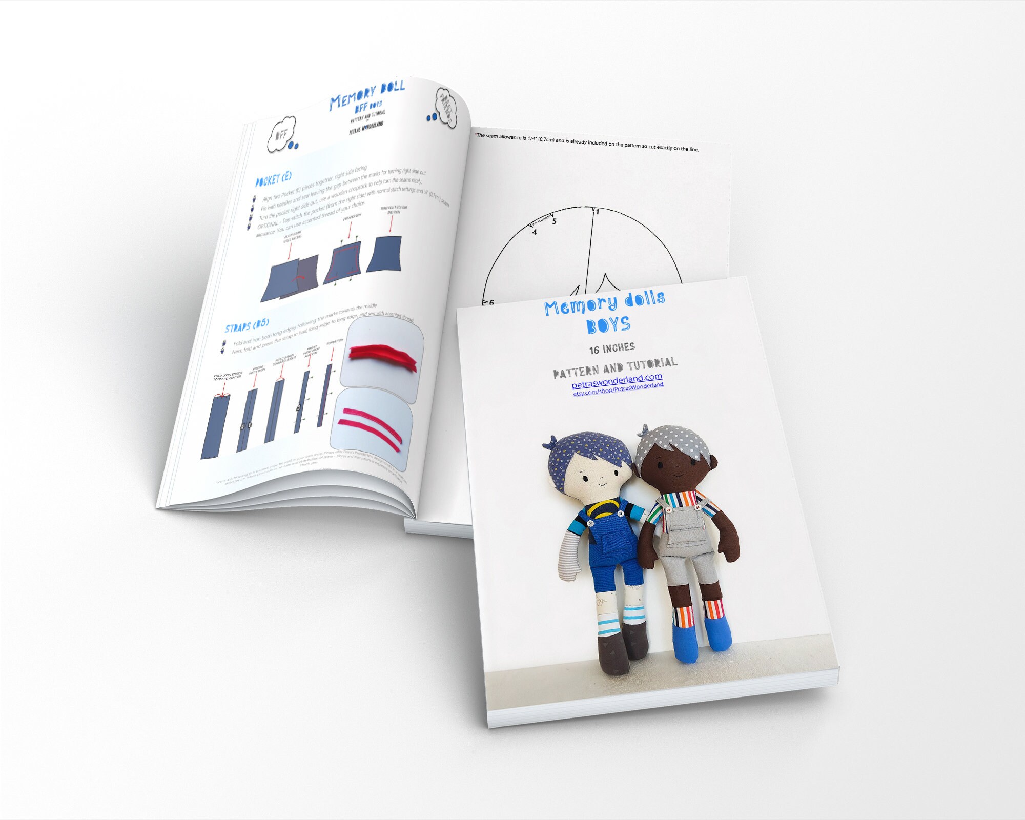 PDF Memory Doll Boys Sewing Pattern Rag Doll Easy Pattern - Etsy