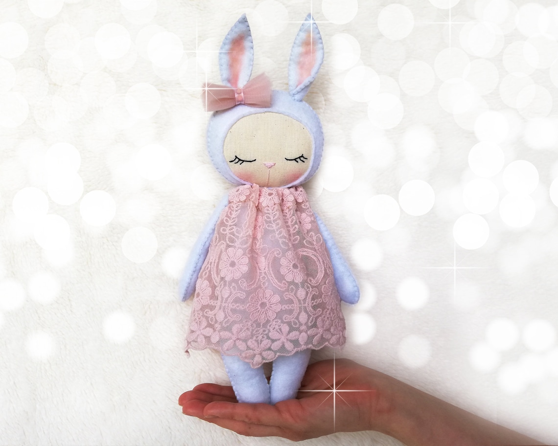 PDF Miss Bunny With Clothes Sewing Pattern and Tutorial - Etsy