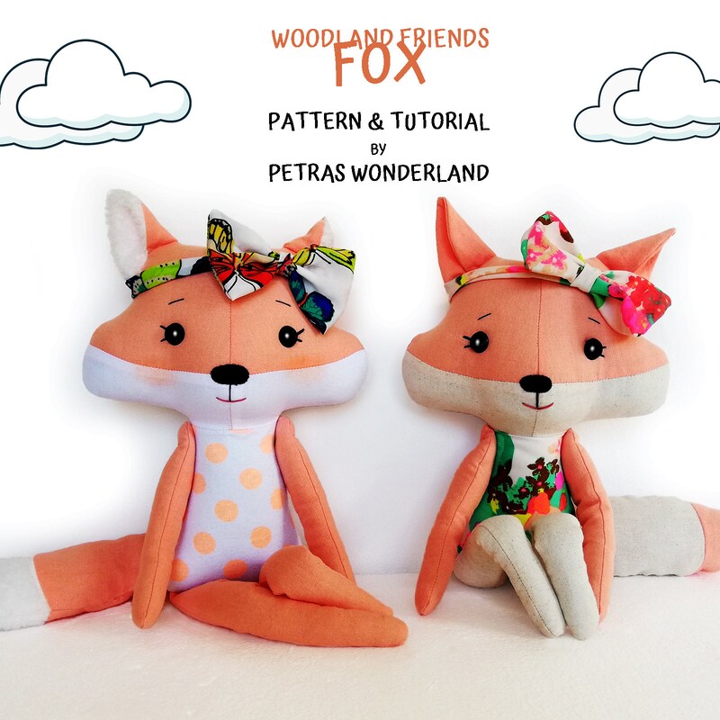 Fox Sewing Pattern - Etsy