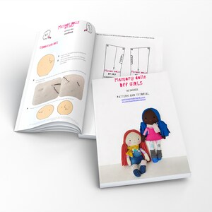 PDF Memory Doll Girls Sewing Pattern, Sewing Tutorial for Cloth Doll ...