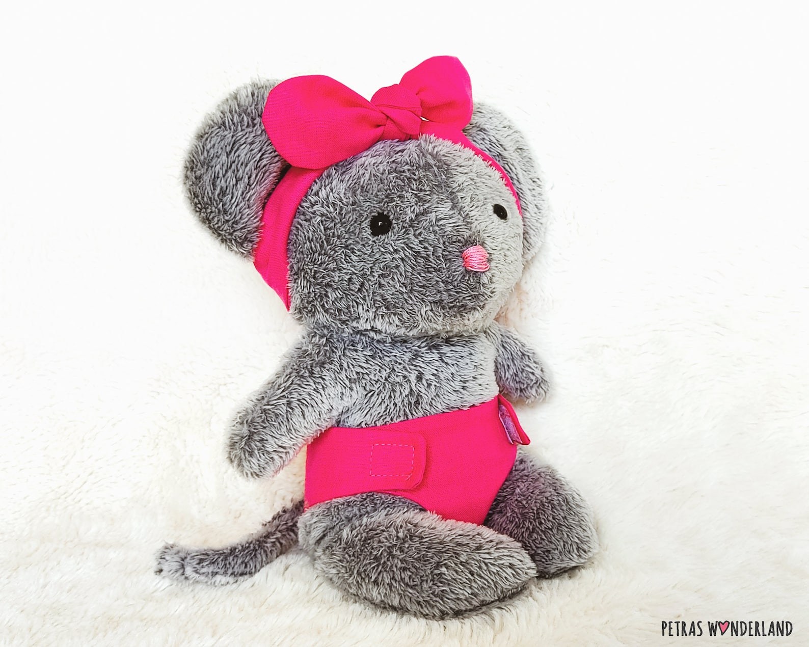 PDF Baby Animal Mouse Sewing Pattern & Tutorial Soft Toy - Etsy