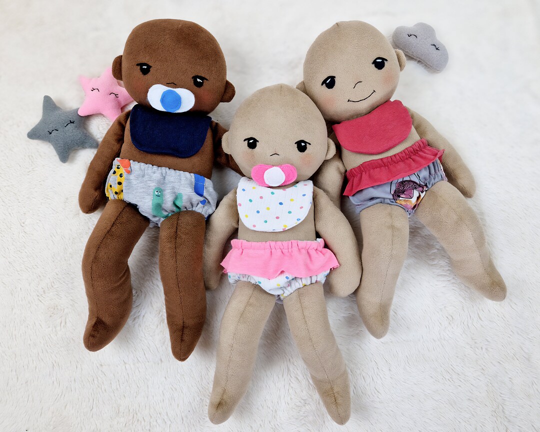 PDF Baby Doll Sewing Pattern Step by Step Tutorial and Video - Etsy