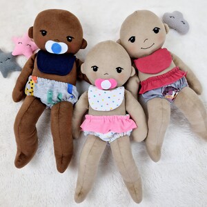 PDF Baby Doll Sewing Pattern Step by Step Tutorial and Video - Etsy