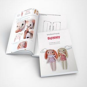 3 PDF: Sewing Tutorial for Stuffed Animal Pattern Bundle – Fox, Bunny ...