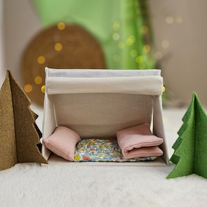 Craft a Whimsical Camping Gift With This DIY Mini Woodland Toy Tent ...
