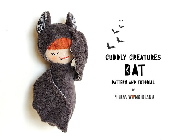 PDF Digital Download Stuffed Animal Bat Sewing Pattern Easy - Etsy