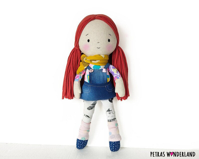 PDF Memory Doll Girls Sewing Pattern Sewing Tutorial for | Etsy