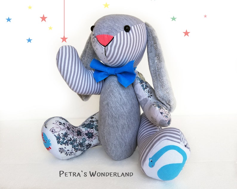 PDF Memory Bunny Sewing Pattern & Tutorial Stuffed Animal | Etsy