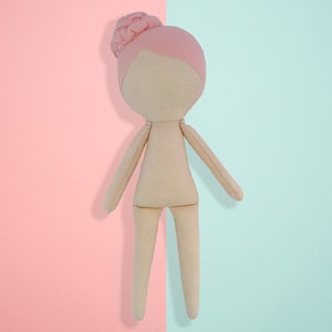 PDF Sewing Tutorial for Cloth Doll Pattern 15”, Soft Doll Pattern, Doll ...