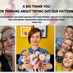 Bear Sewing Pattern PDF and Video, DIY Gifts for Girls, Teddy Bear ...