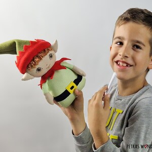 Santa's Helpers Boy and Girl Elf Doll Sewing Pattern Pdf and Video ...