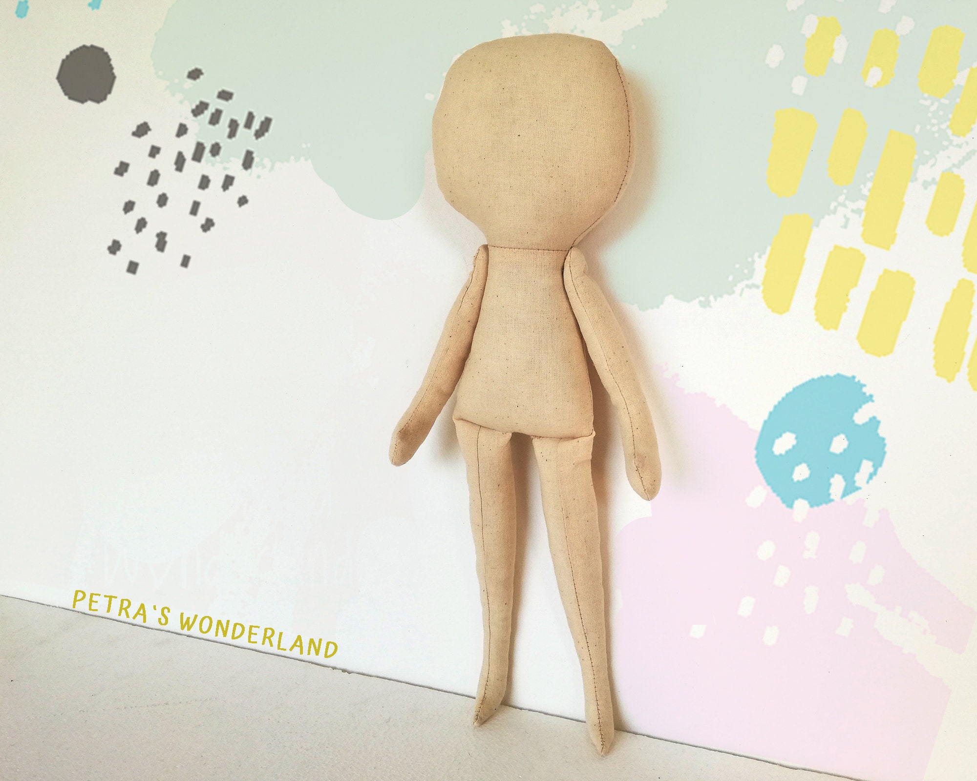 PDF Cloth Doll Pattern 16 Rag Doll Pattern and Sewing - Etsy Canada