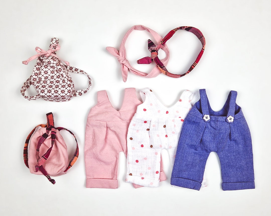 DIY Doll Overalls Headband and Backpack Sewing Pattern PDF - Etsy