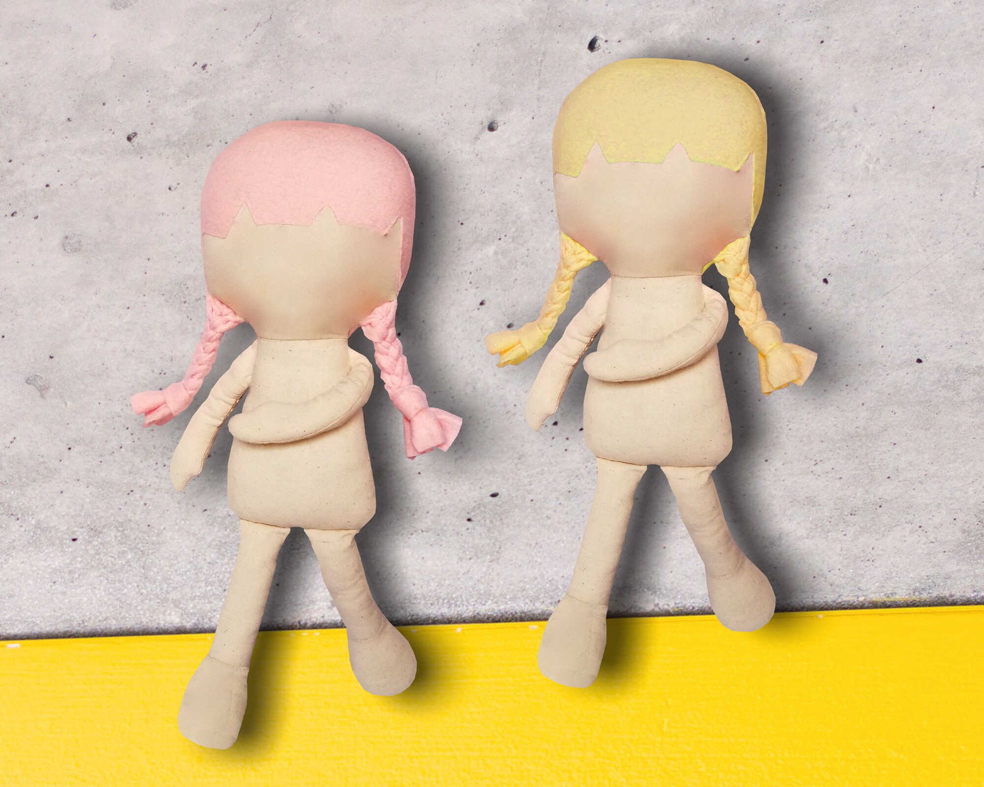 PDF Rag Doll Pattern 18 PDF Sewing Tutorial for Blank Body - Etsy