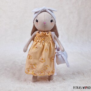 Bunny Rabbit PDF Sewing Pattern, Tutorial and Video - Diy Doll Patterns ...