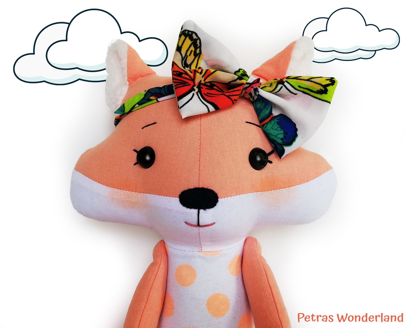 PDF Fox Sewing Pattern and Tutorial Woodland Stuffed Animal | Etsy