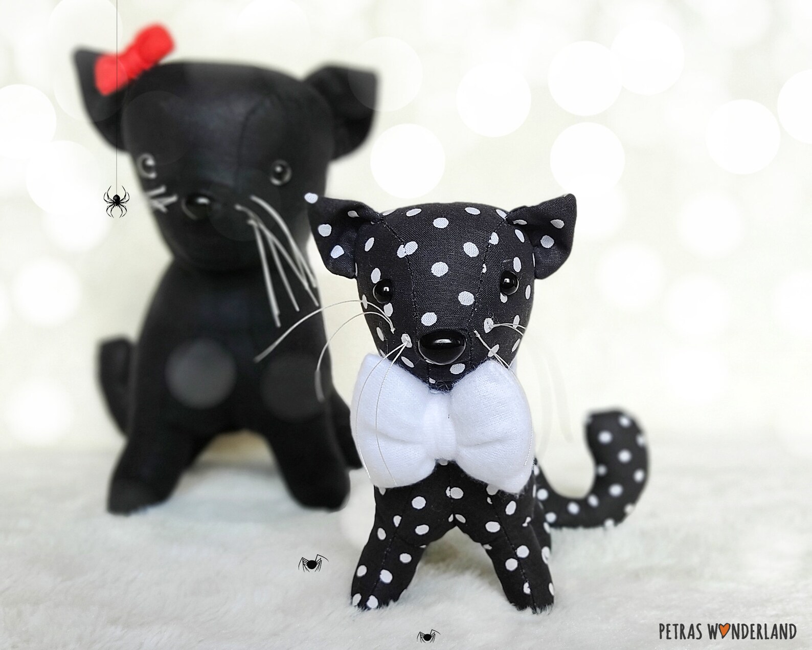 Black Cat and Kittens Pattern Pdf Download Sewing Pattern - Etsy